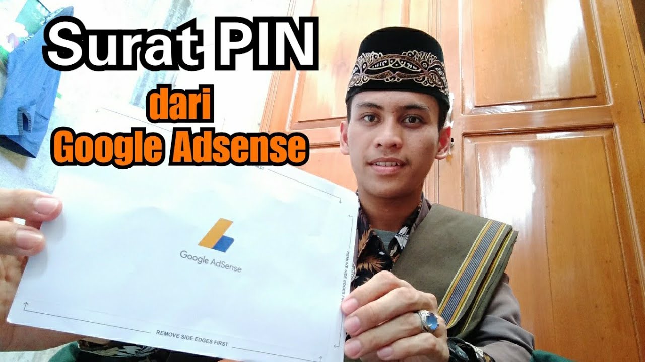 Surat PIN Dari Google Adsense YouTube surat-pin-dari-google-adsense-youtube