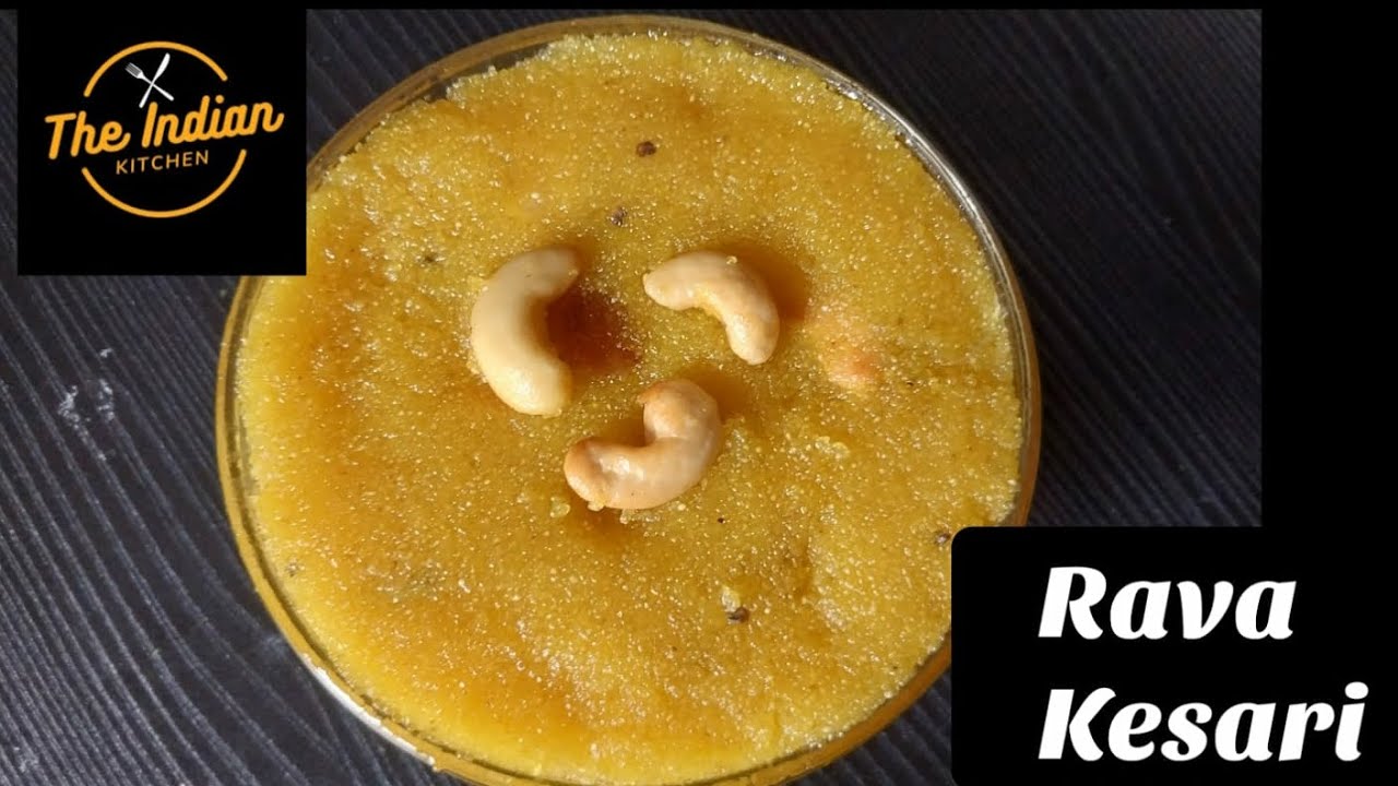 Rava Kesari Recipe /how to make rava kesari/ sooji kesari in best way ...