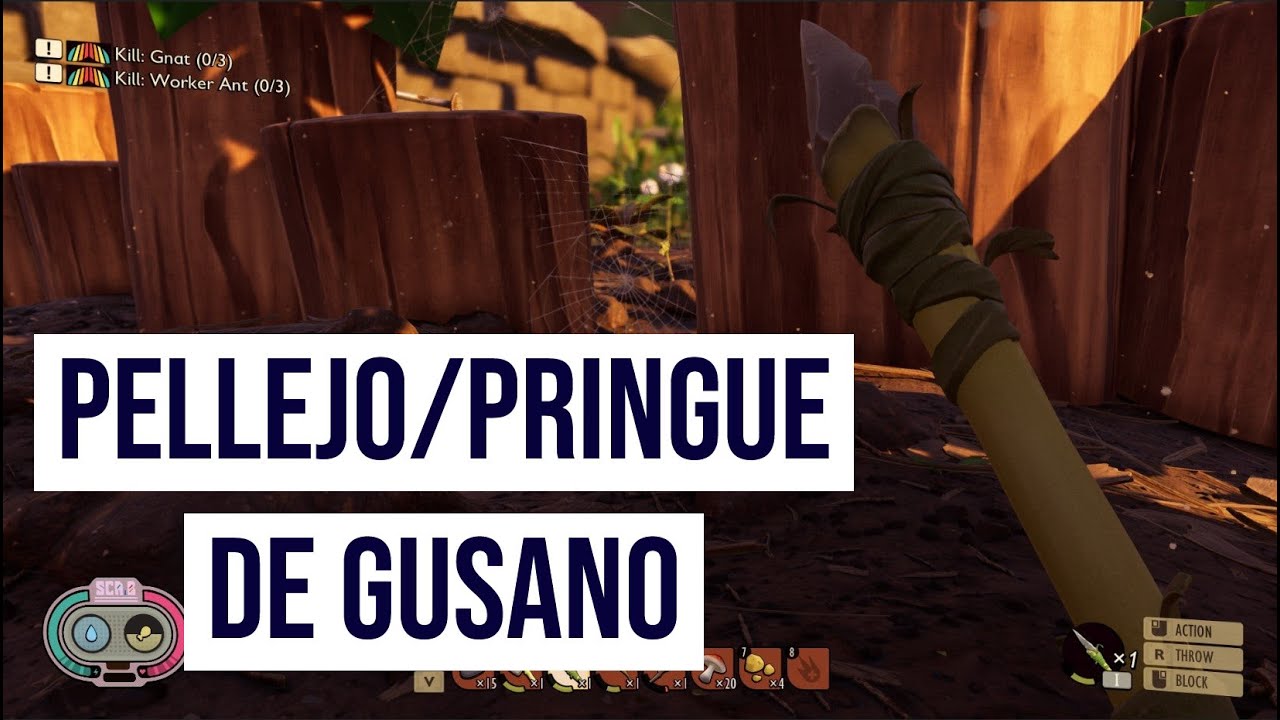 Grounded 2 Cómo Conseguir Pellejo/Pringue de Gusano - YouTube