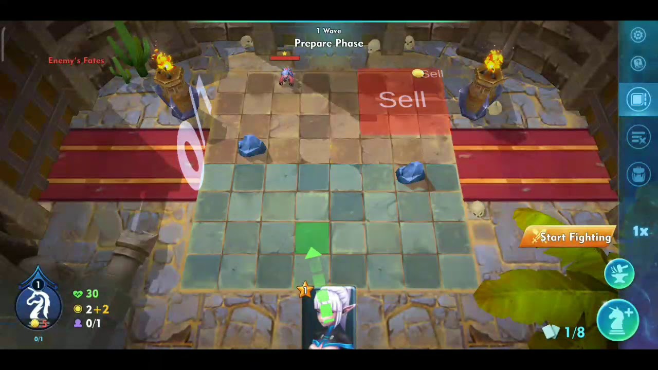 Game offline Auto Chess War part .1 - YouTube