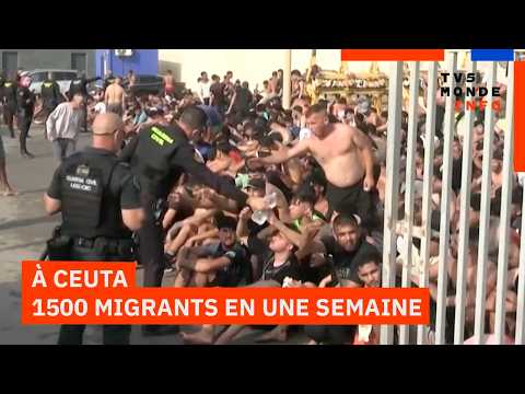 Les autorités espagnoles en alerte après l'arrivée de 1500 migrants en une semaine à Ceuta