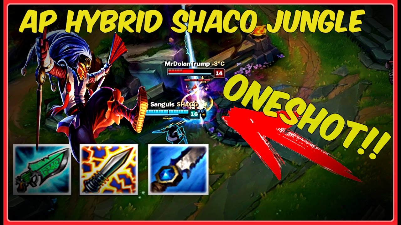 Hybrid Shaco in Pre-Season | League Of Legends - YouTube