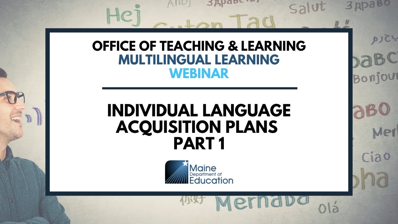 Individual Language Acquisition Plans - Part 1 - YouTube
