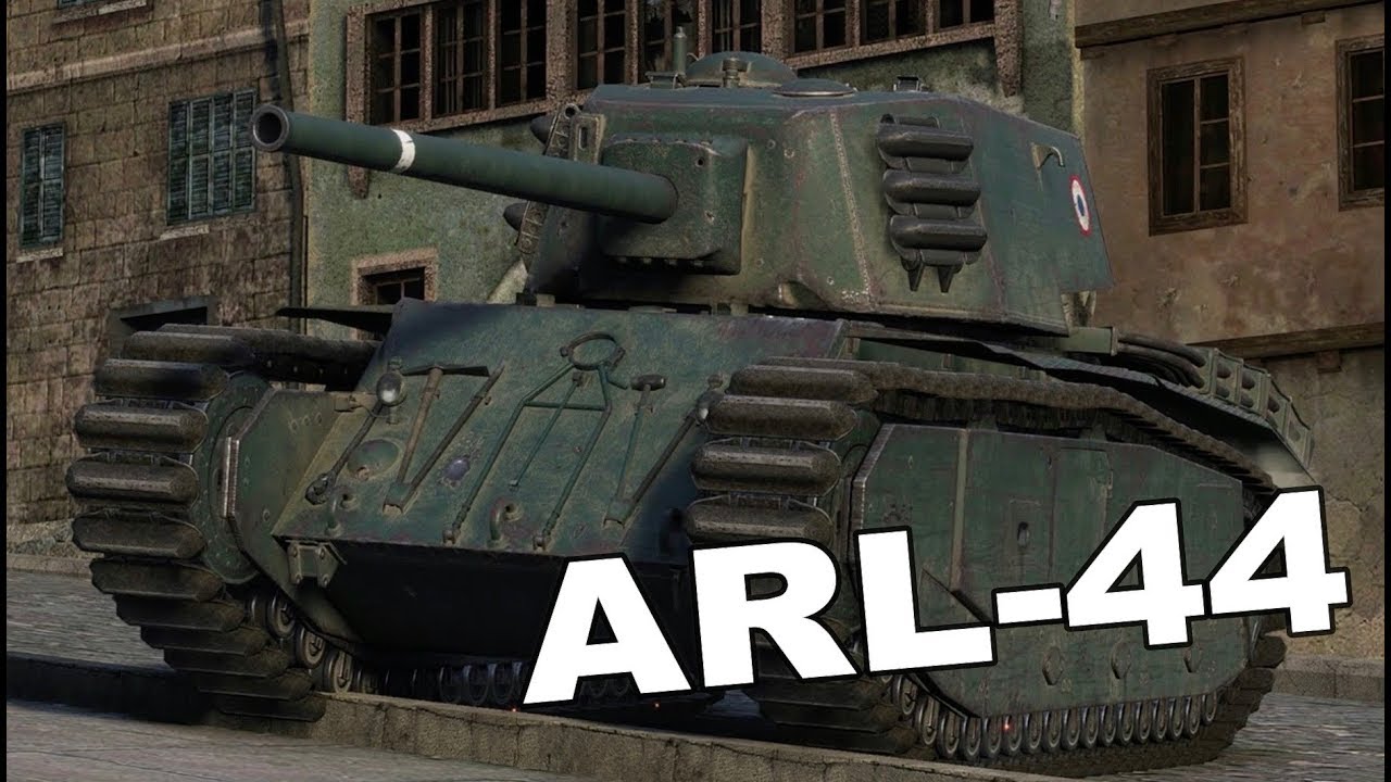 FRENCH Tank-ARL-44-War Thunder Arcade gameplay - YouTube