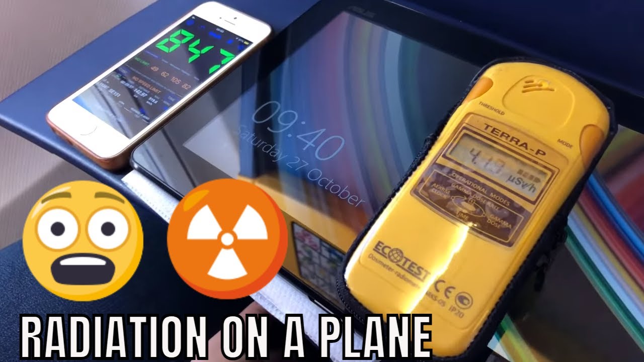 LEVEL OF RADIATION ☢️ YOU ARE GETTING WHEN FLYING ON A PLANE - YouTube