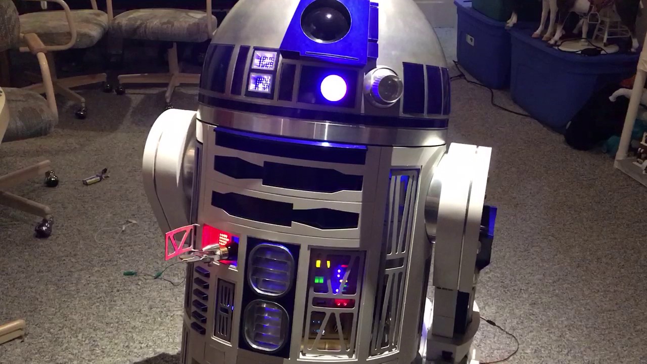 R2D2 Working Zapper - YouTube