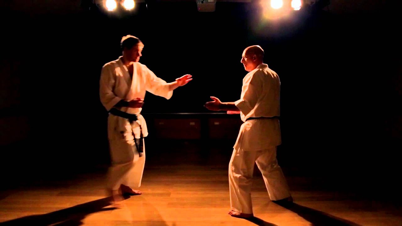 Adaptive Karate's Bunkai performed by John Johnston 7th Dan and Jason ...