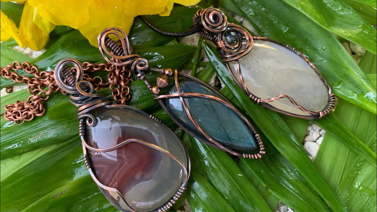 Wrapping with Bare Copper Wire - YouTube