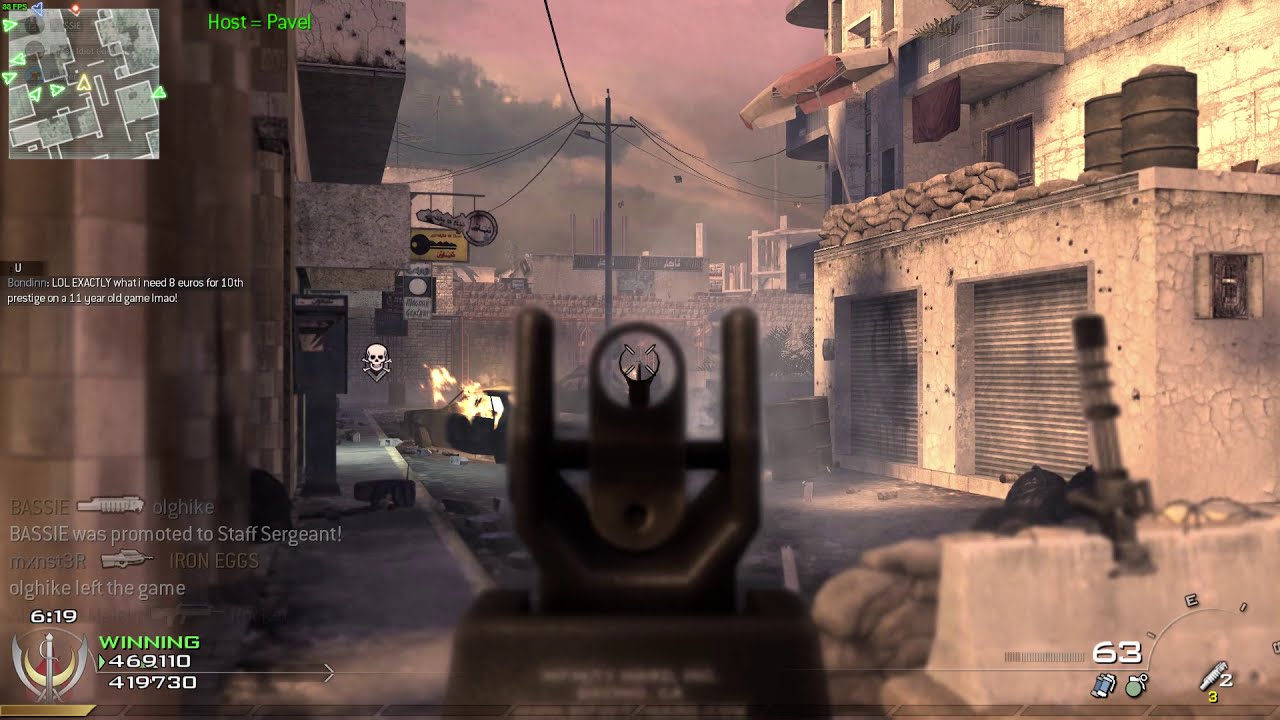 MW2 Multiplayer Pavel Lobby - YouTube