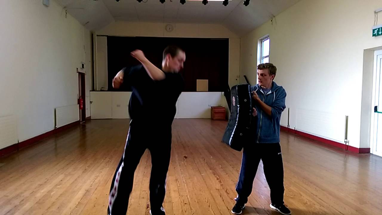Jumping Spinning Back kick Slow motion - YouTube
