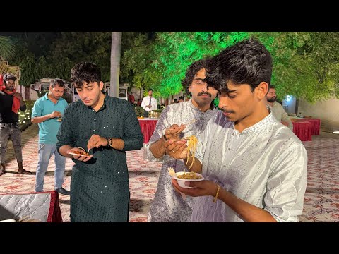 Shaadi ka khaana 😍😋 | Stage performance of Shivam Pandey 