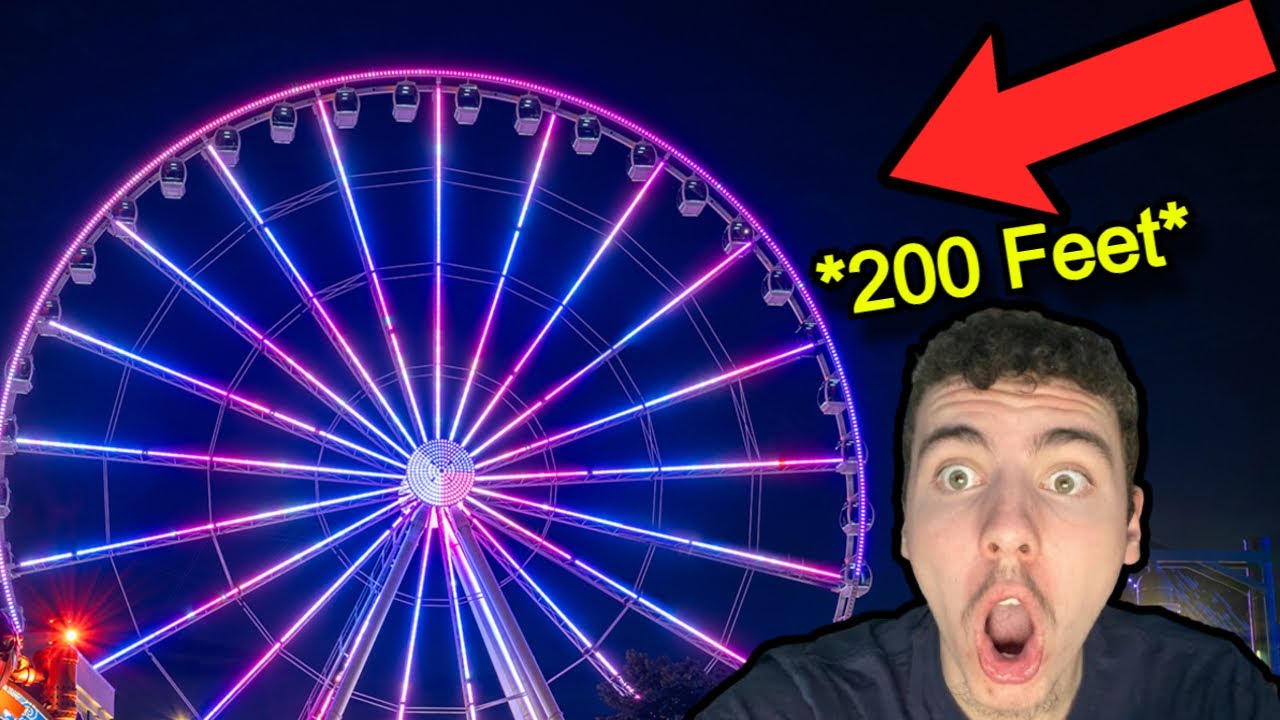 Facing My Fears: My First Ferris Wheel Ride in Pigeon Forge! 🎡😱 - YouTube