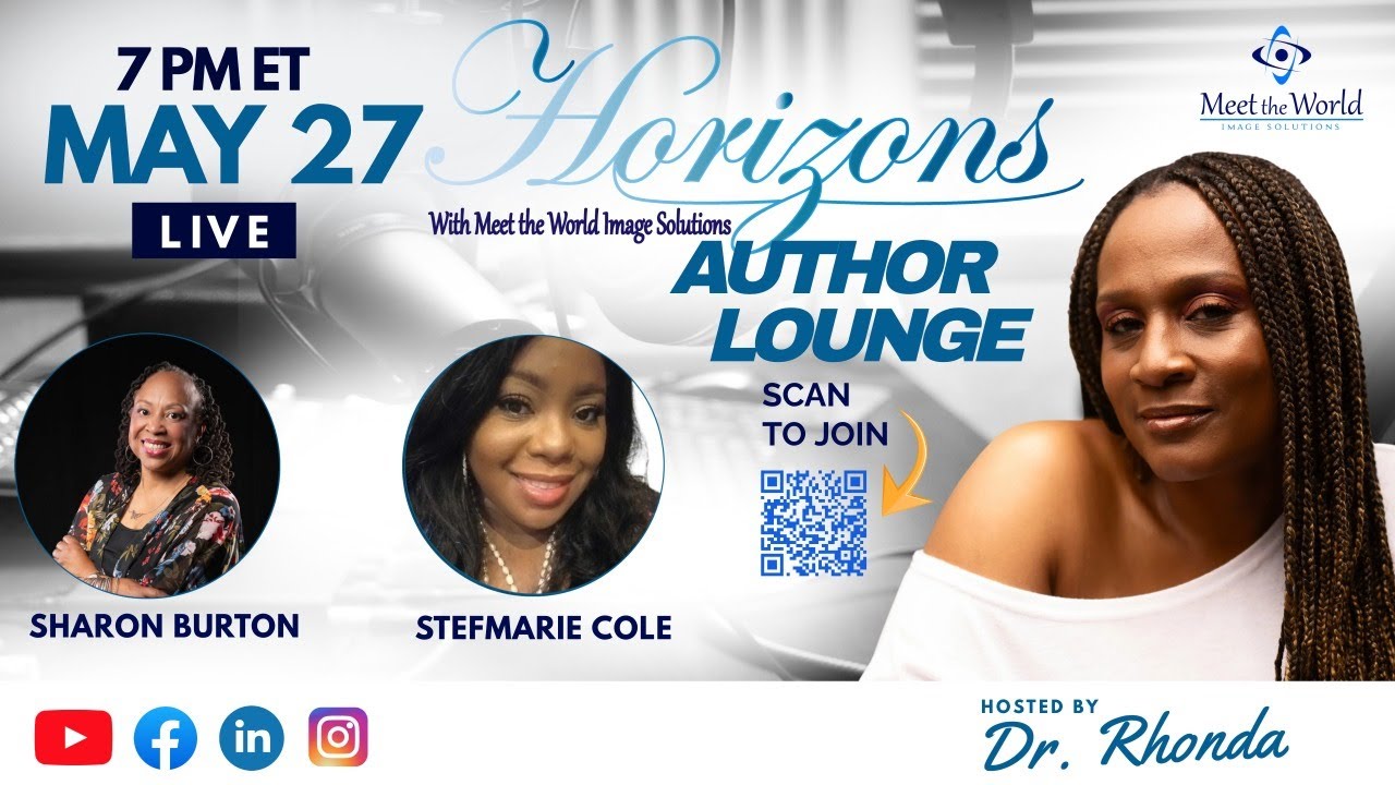 Horizons Author Lounge - Sharon Burton & Stefmarie Cole - YouTube