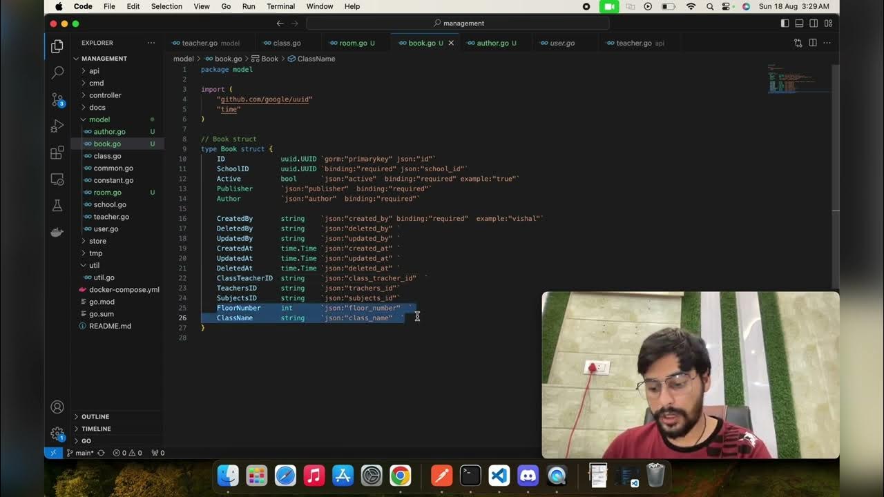 Rest Api with Go Code || Ep - 13 || #golang #chatgpt - YouTube