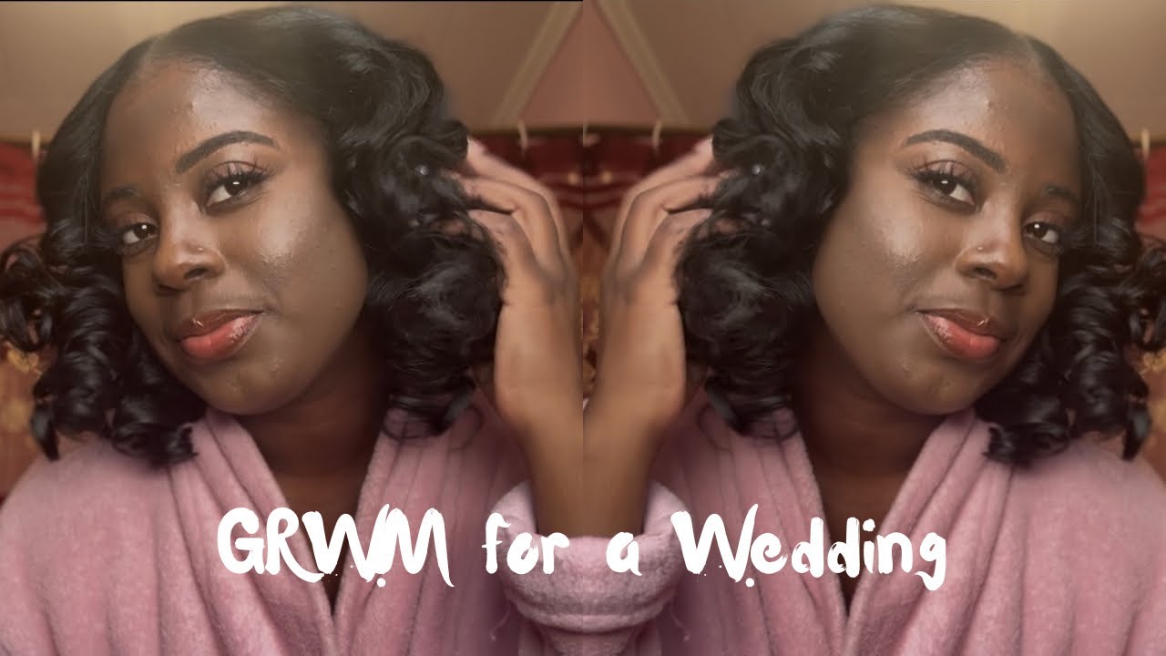 GRWM for a Wedding 💍💒 - YouTube