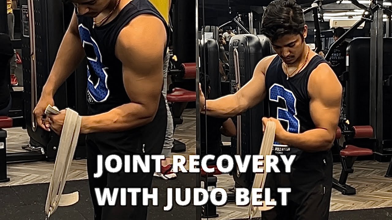 EASY ARMWRESTLING JOINTS CONDITIONING EXERCISES WITH JUDO BELT AT GYM⚡️ ...