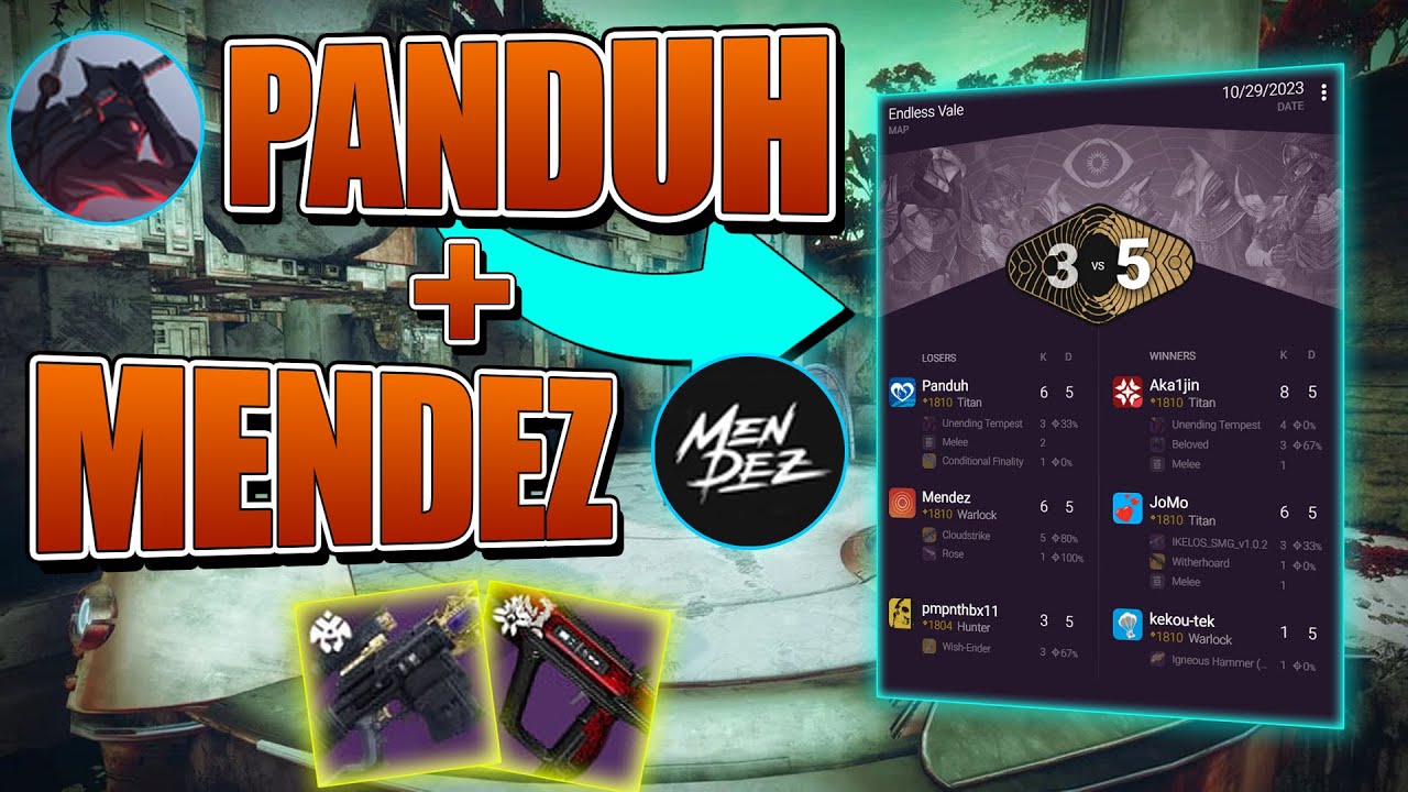 We Matched Up Against Panduh and Mendez (Carry v Carry) - YouTube