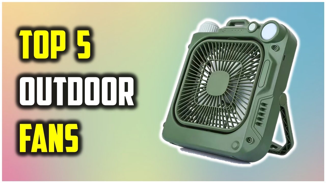 Best Outdoor Fans On Aliexpress | Top 5 Fans Reviews - YouTube