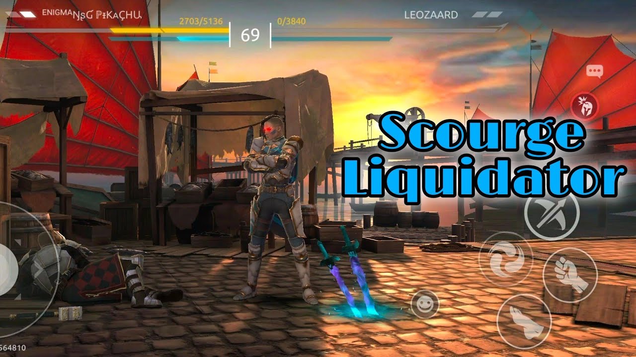 Scourge Liquidator 🔥 - 1v1 Gameplays | shadow fight arena | - YouTube