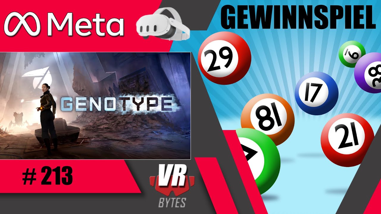 Genotype Gewinnspiel / Meta Quest 3 / Deutsch / Meta Quest 3 Spiele ...
