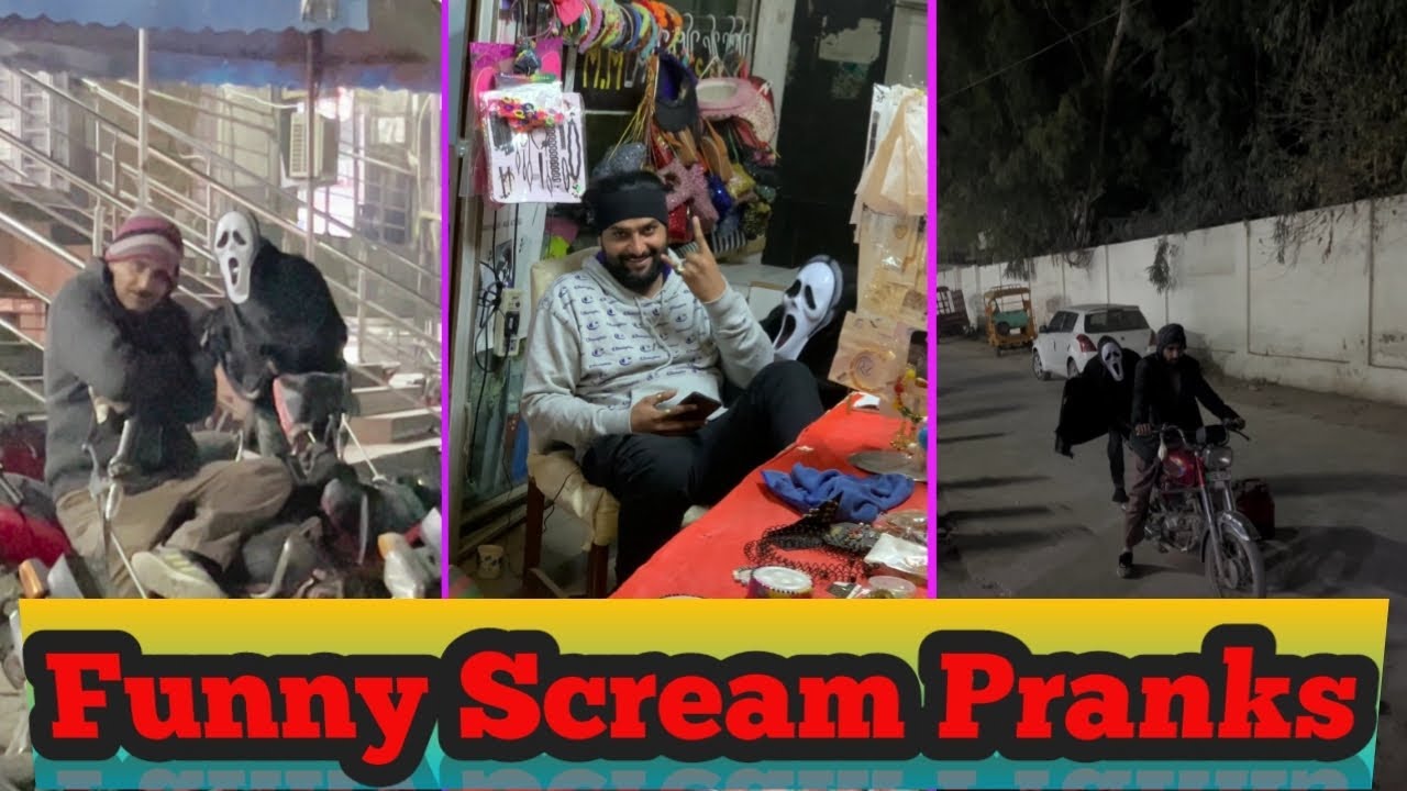Funny Scream Pranks 2 - YouTube