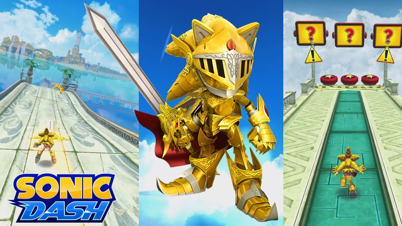 Sonic Dash (iOS) - Excalibur Sonic Gameplay - YouTube