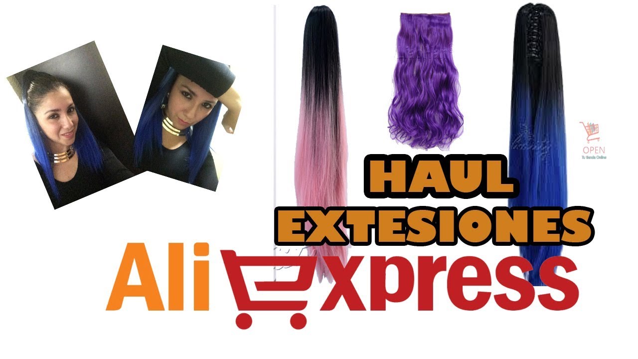 Haul AliExpress Extensiones desde México/ Aliexpress Wig #Aliexpress ...