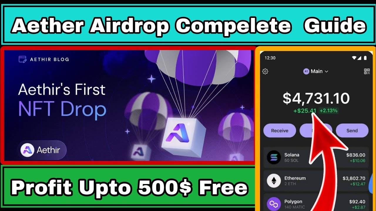 Aether Airdrop | How To Join Aether Airdrop | Aether Airdrop Guide ...