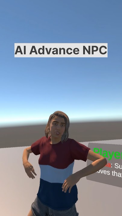 Advance AI NPC in Virtual Reality Metaverse ~ Conv AI #shorts #ai #bot #npc #metaverse #vr # ...