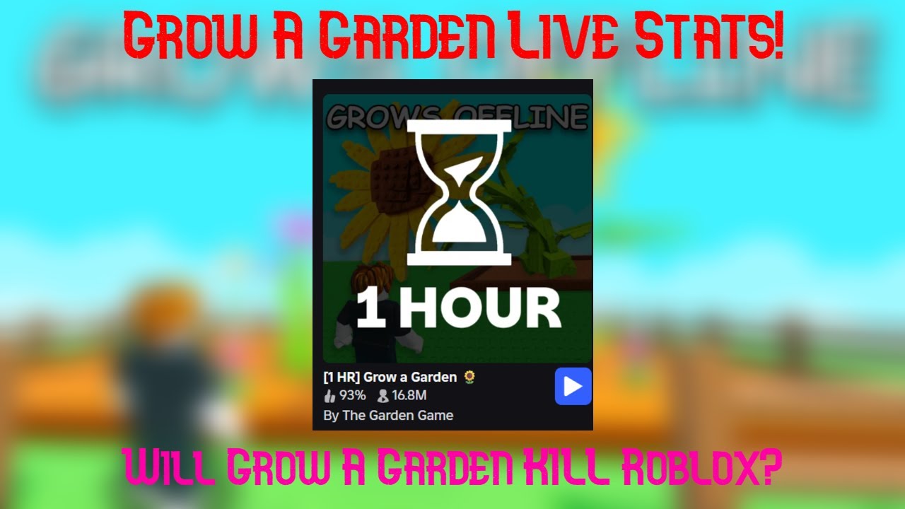 Grow A Garden Live Stats! [15 MILLION?] - YouTube