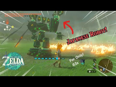 TOTK Japanese Robot Showcase [EPIC Zonai Builds!] | Bigotilyou - YouTube
