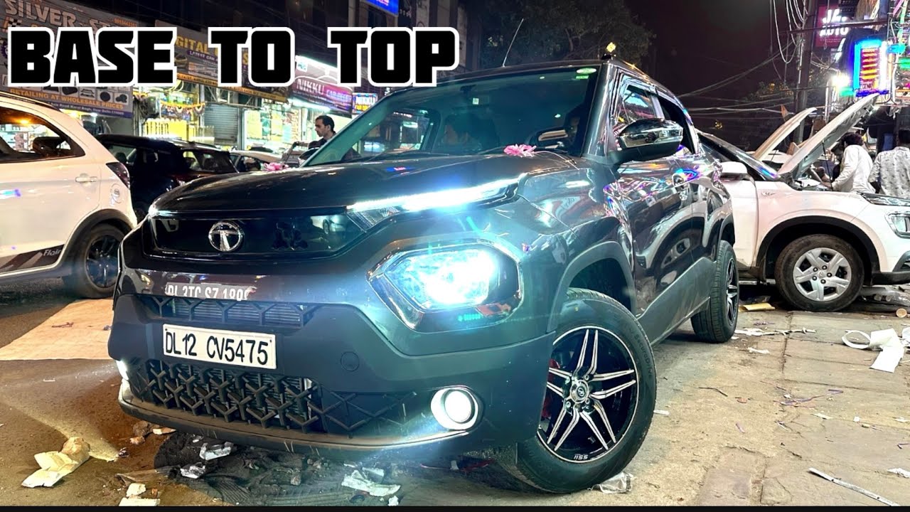 #Punch modification😎Punch pure 🧐modifed | Tata Punch | Decourm car ...