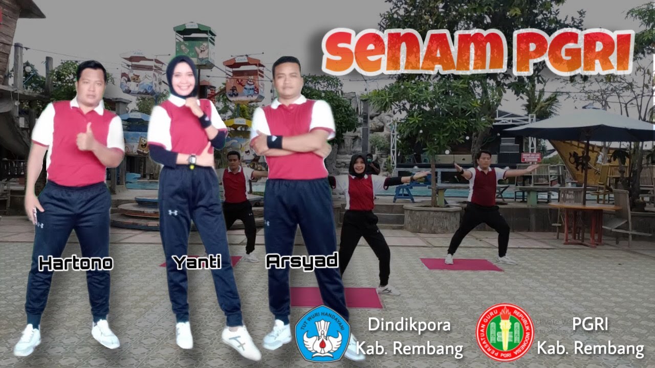 Senam PGRI REMBANG 2 - YouTube