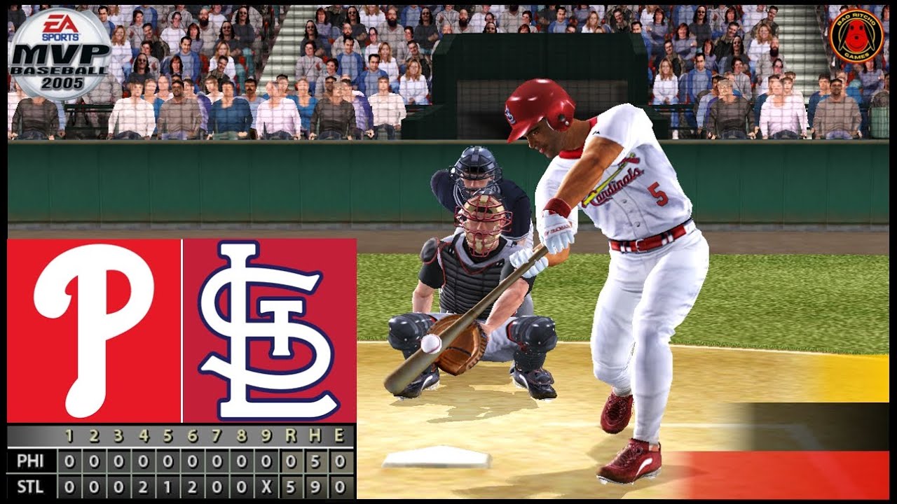 MVP Baseball 2005: Philadelphia 0-5 St. Louis (Temporada Regular: 20-4 ...