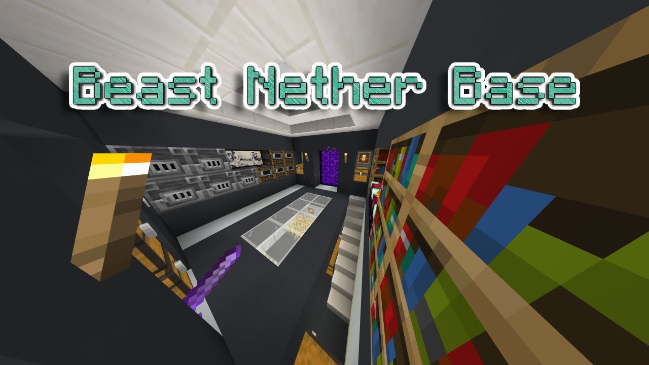 How To Build The Best Minecraft Nether Base... - YouTube