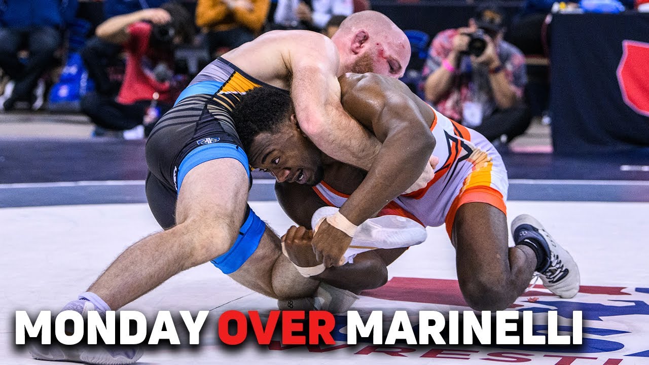 Quincy Monday vs Alex Marinelli | 2023 Senior Nationals - YouTube
