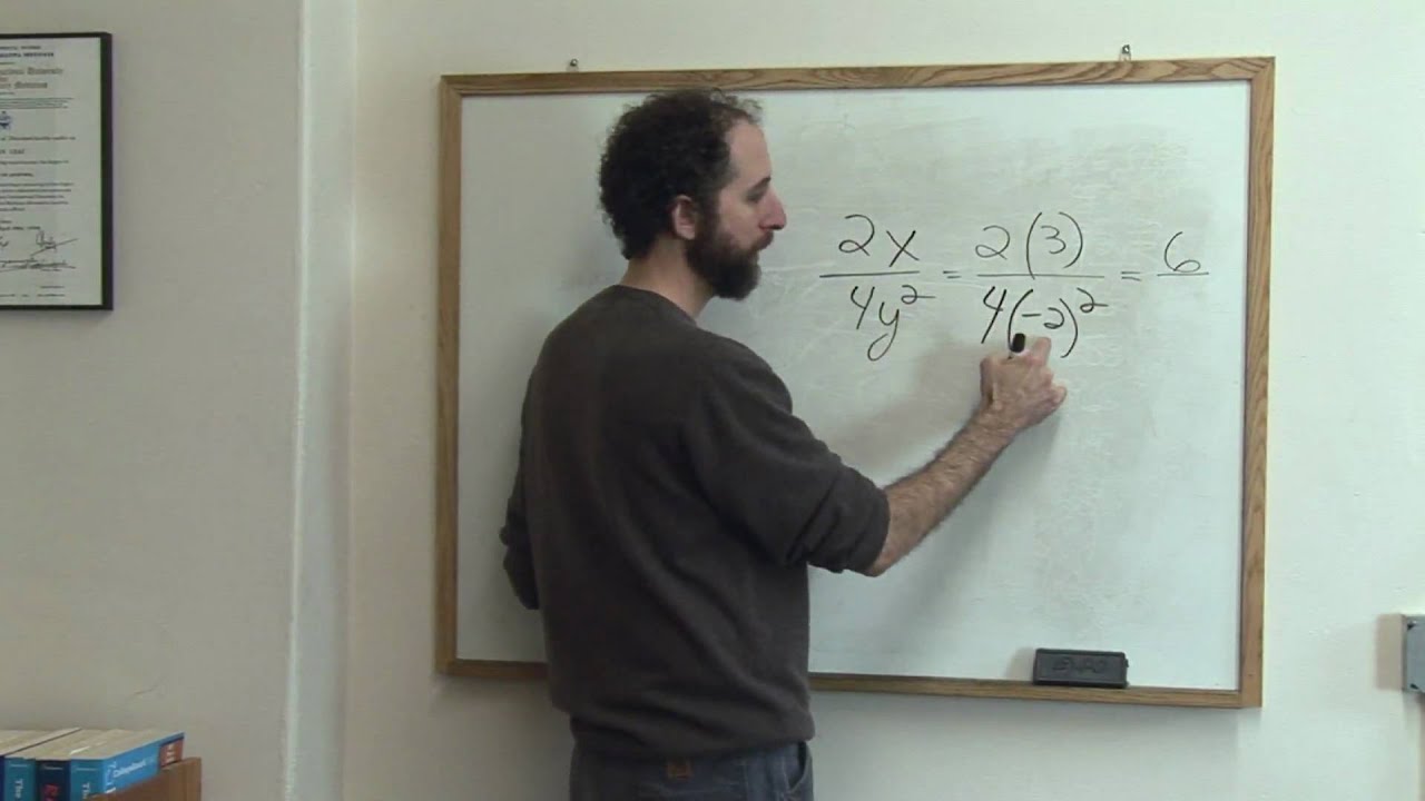 Math Lessons & Study Tips : Solving Algebraic Ratios - YouTube