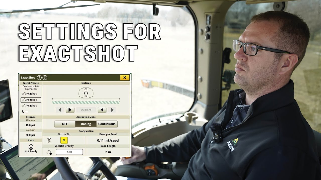 John Deere ExactShot Setup - YouTube