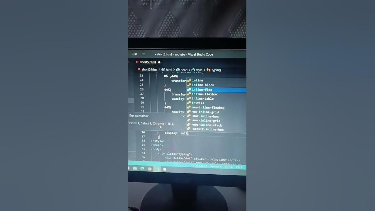How To Make Dots Animation Using Html And Css Codewithharry Youtube