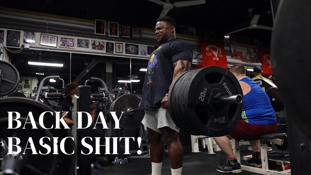 Back day with king Cruz - YouTube