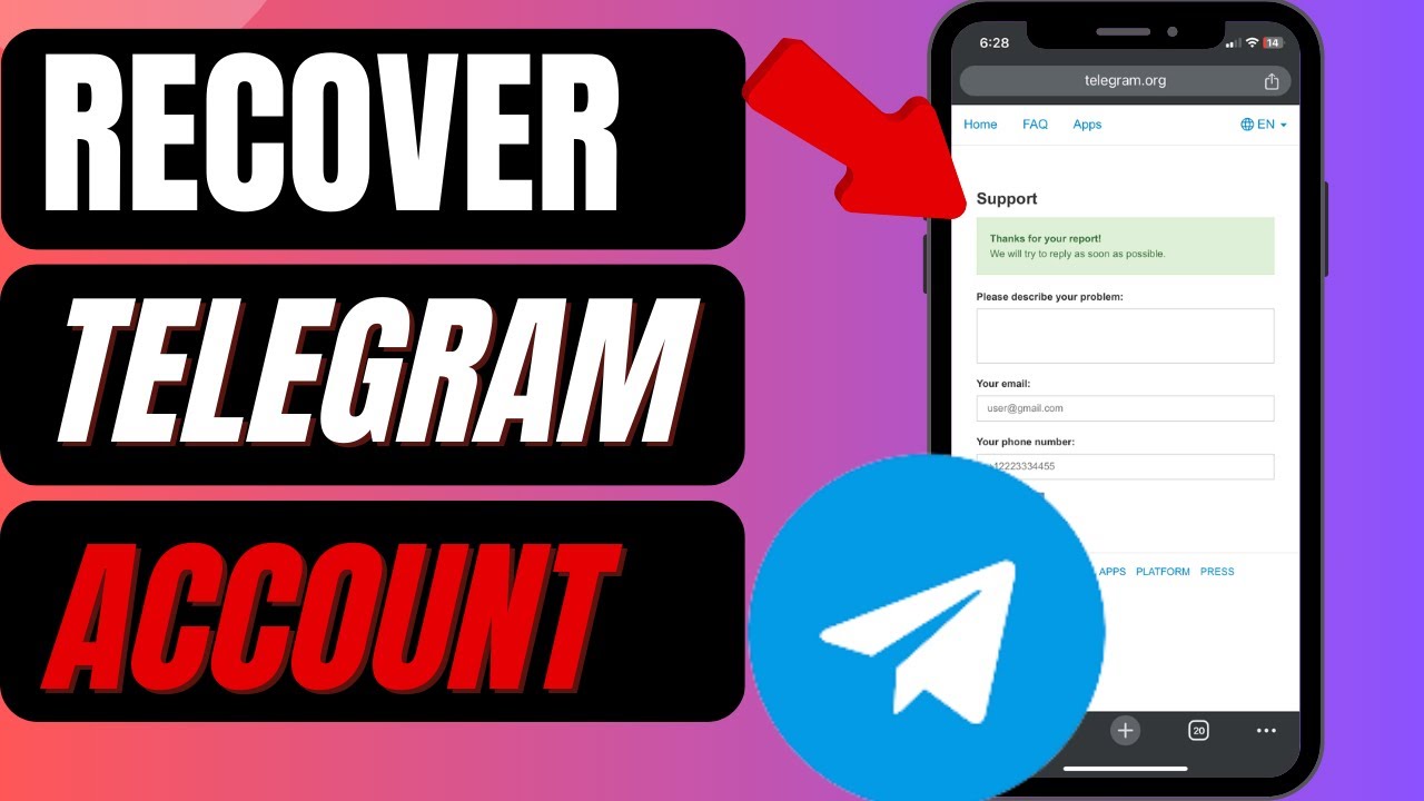 How To Restore Telegram Account | Recover Telegram Account (It Works ...