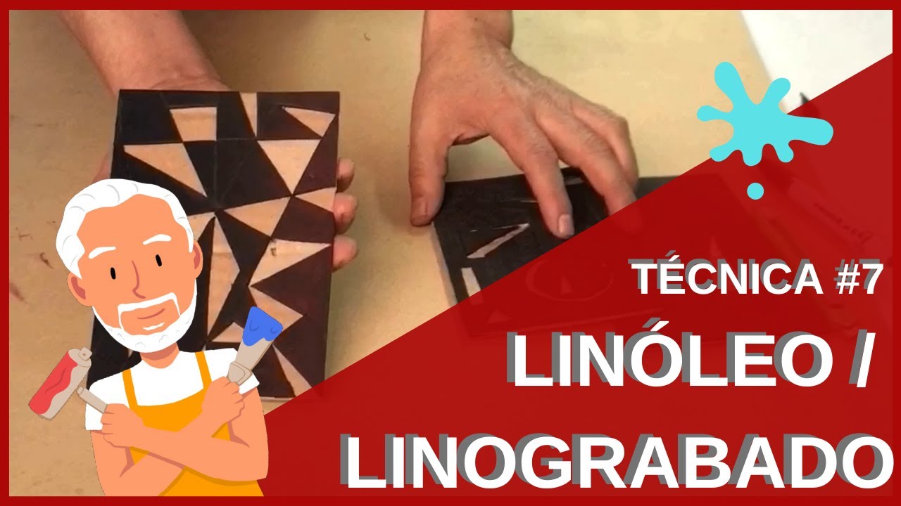 LINOGRABADO / LINÓLEO ¡FÁCIL! - TALLER DE GRABADO EN CASA - YouTube