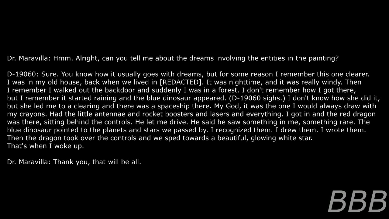 SCP 3435 Analysis Defying Dinosaur Painting| Not an AWCY? SCP - YouTube