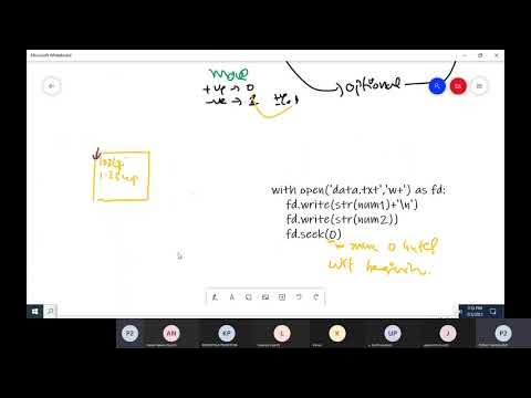 Python programming Lecture 22 - File Operations Continuation.. - YouTube