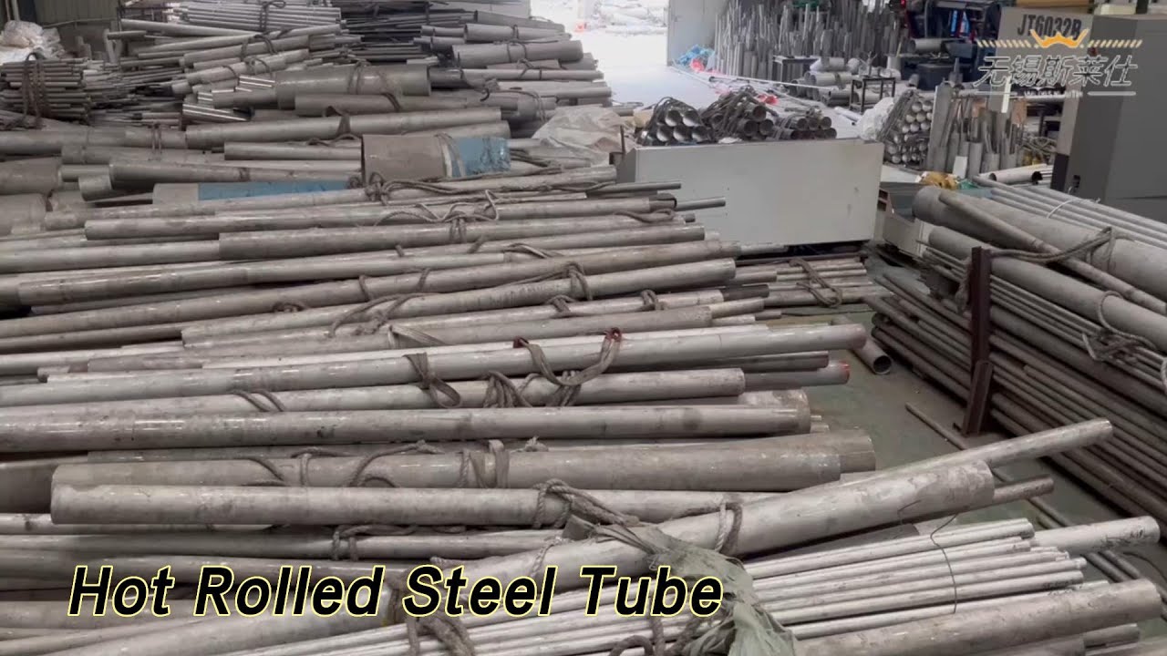 Stainless Hot Rolled Steel Tube 304 Seamless Decoiling Round - YouTube