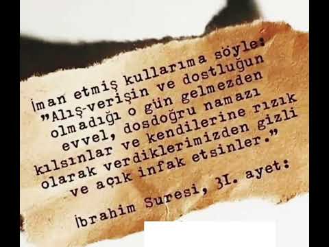 Namaz Kimlere Farz Değil. Namazı tam kılın, zekâtı hakkıyla verin, rükû edenlerle beraber rükû edin.