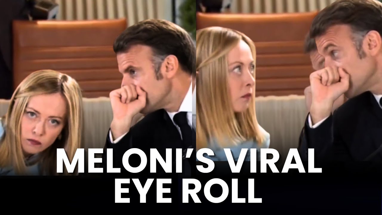 PM Meloni’s Eye Roll After Macron’s ‘Secret Whisper’ At G7 Meet Goes ...