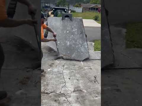 Before you try to BREAK DOWN Concrete with a Sledge Hammer you should ...