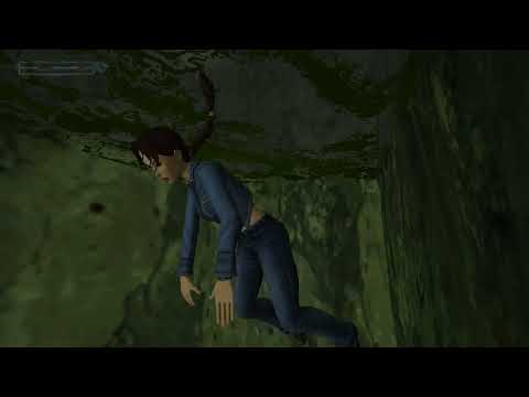 Тomb Raider Angel of Darkness Remastered Ryona | Lara drowns