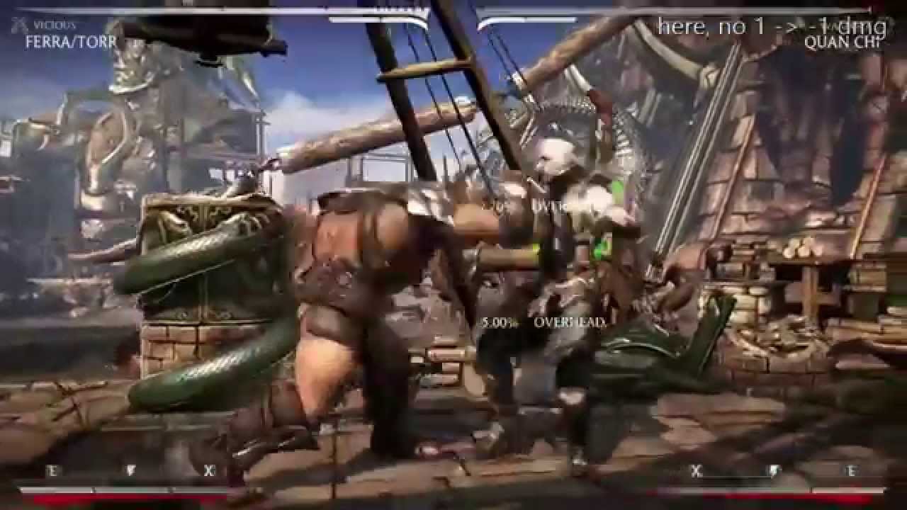 MKX Ferra/Torr Vicious Uppercut Corner Combo Compilation - YouTube